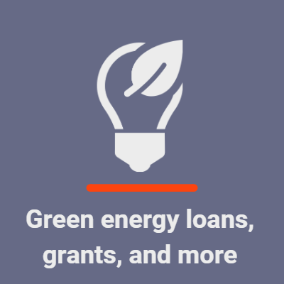 All green energy loans, grants and 0% finance options